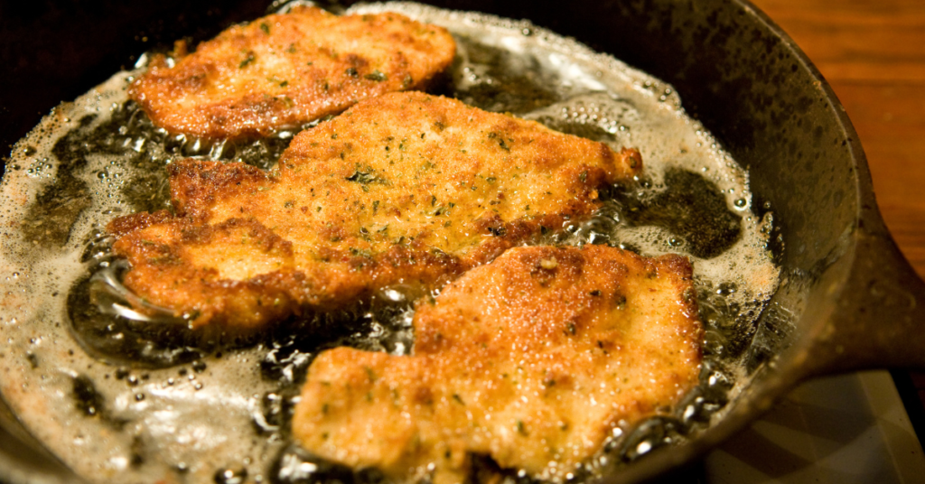 Fried Chicken Cutlets - Fully Plated